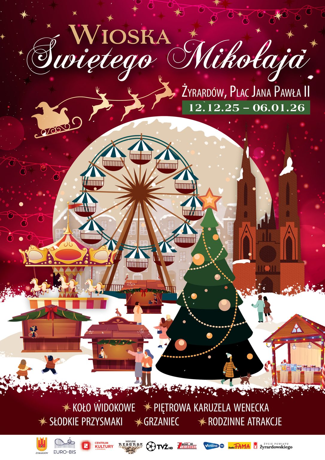 W Żyrardowie rusza Wioska Świętego Mikołaja! Magia Świąt startuje już 5 ...
